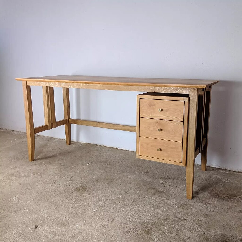 Escritorio de roble y cerezo - Galería - Foromadera