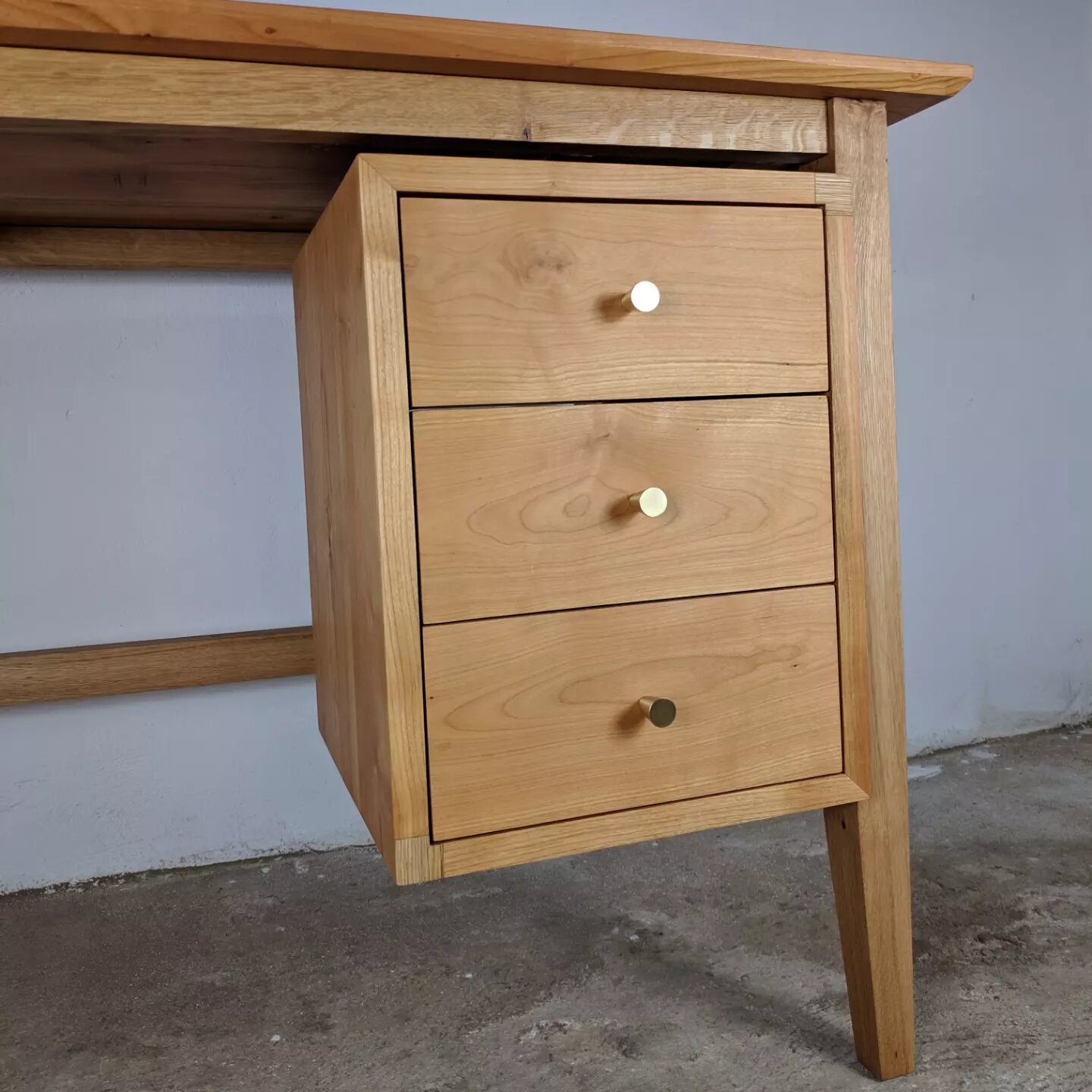 Escritorio de roble y cerezo - Galería - Foromadera